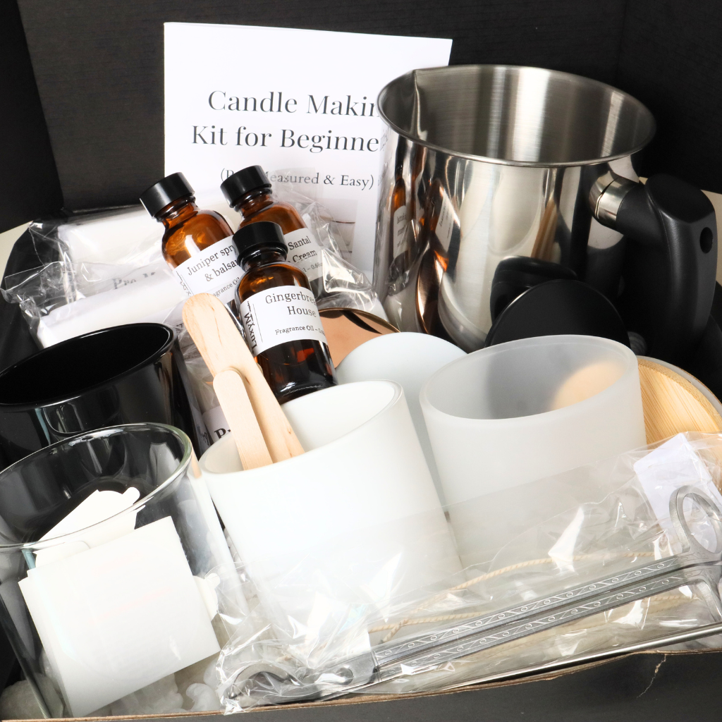 Candle Making Kit Canada – DIY Soy Wax Candle Kit for Beginners – LuxyM ...